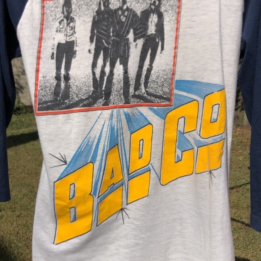 Vintage Bad Company Tshirt Rare! 1976 Run With The Pa… - Gem